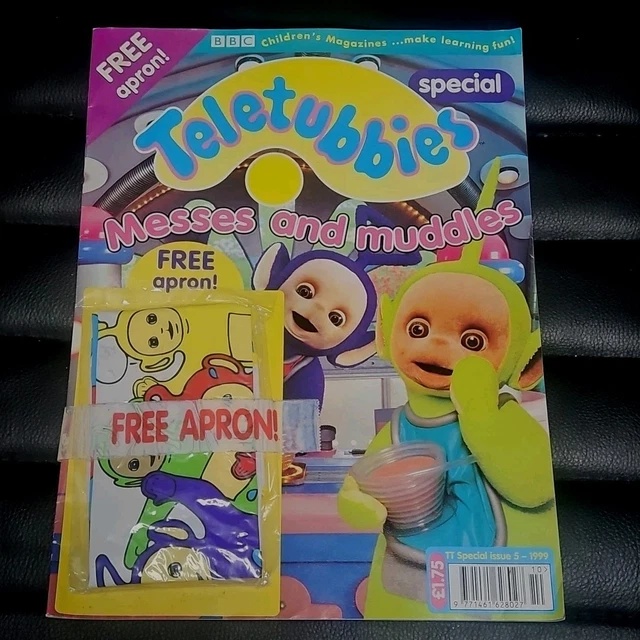 TELETUBBIES 1999 SPECIAL Issue 5 Magazine Messes and Muddles FREE GIFT ...