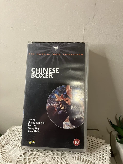 THE CHINESE BOXER Pre-Cert VHS Video Tape Kung fu Martial Arts Movie £9 ...