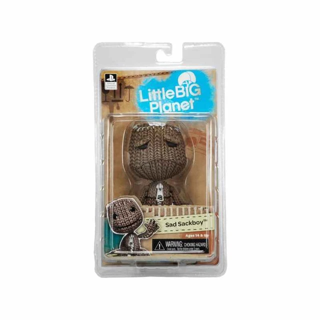 NECA LITTLE BIG Planet 7 inch Scale Series 1 Sackboy Sad Action Figure £23.91 - PicClick UK