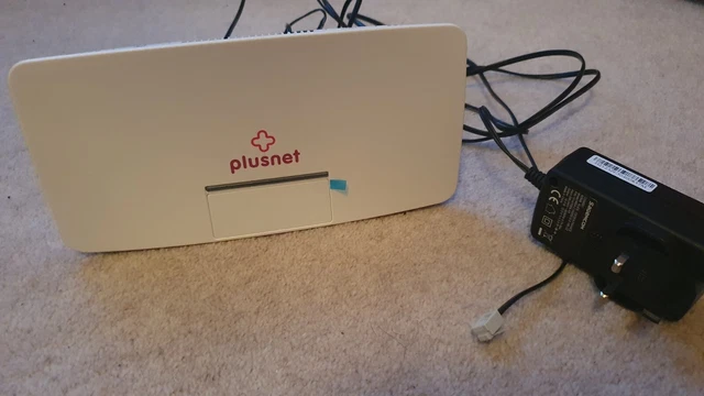 MODEM ROUTEUR SANS fil VDSL super rapide Sagemcom Plusnet Hub One Wifi ...