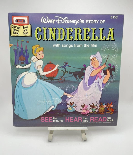 WALT DISNEY’S STORY of Cinderella Read-Along Book (No Cassette) £7.20 ...
