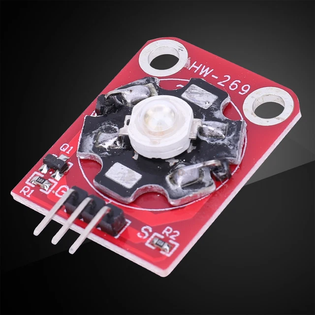 MODULO LED 3W fai da te con telaio PCB ad alta potenza per Arduino EUR ...
