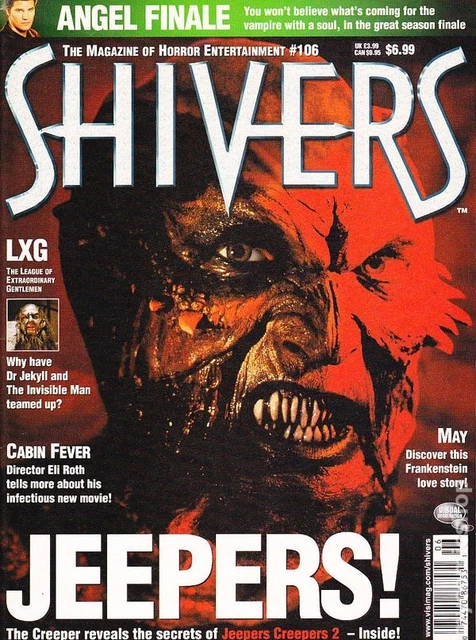 SHIVERS MAGAZINE #106 VG/FN 5.0 2003 Stock Image Low Grade £4.62 - PicClick UK