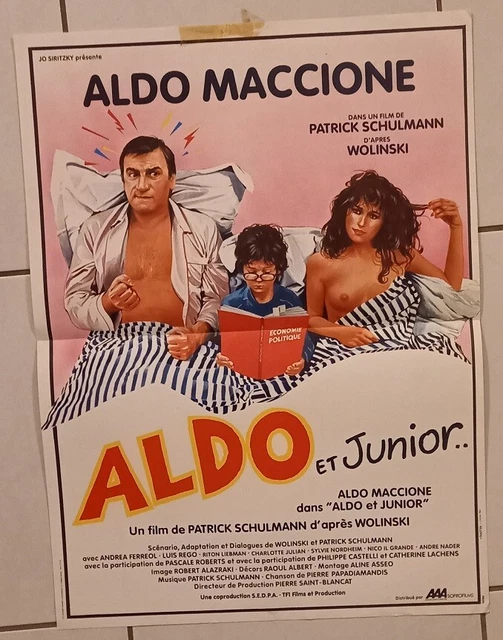 AFFICHE CINEMA ALDO et junior 1984 EUR 10,00 - PicClick FR