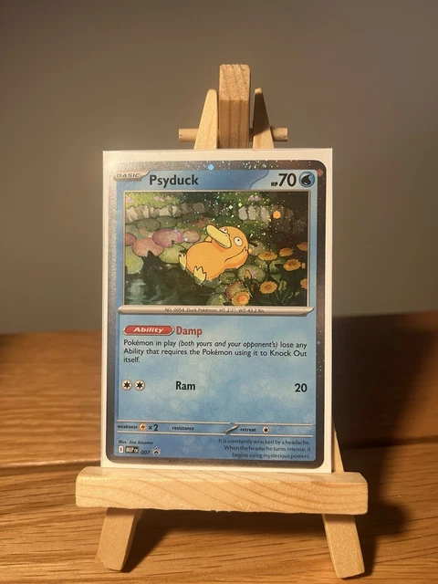 PSYDUCK - MEP 007 Pokémon TCG Mega Evolution Black Star Promo Pokemon ...