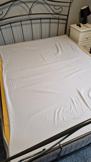 KING SIZE BED used with mattress used £1.16 - PicClick UK