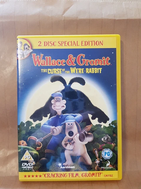 WALLACE AND GROMIT - The Curse Of The Were Rabbit (DVD, 2006, 2-Disc ...