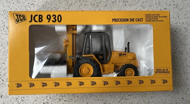 JOAL JCB 930 Rough Terrain Forklift Joal JCB Rare model JCB diecast collectors £13.50 - PicClick UK