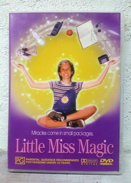 LITTLE MISS MAGIC DVD 90's Kids Family Fantasy Movie Magic Witches Cult ...