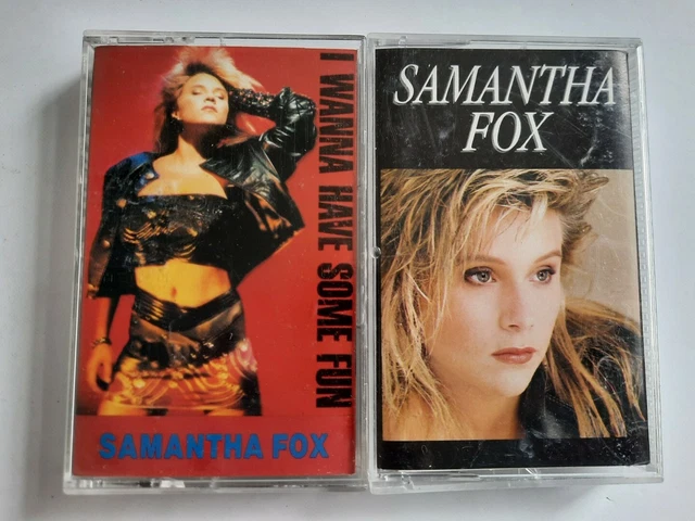 LOT OF 2 SAMANTHA FOX CASSETTE 1980s $6.88 - PicClick CA