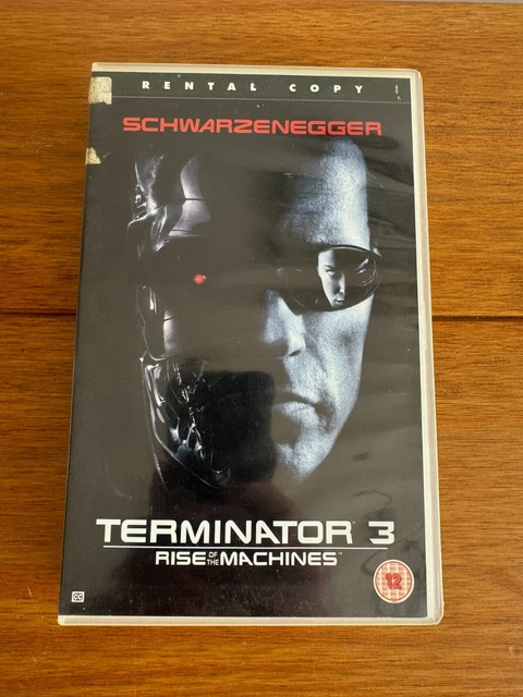 TERMINATOR 3 RISE Of The Machines Big Box Version 2003 Vhs Video £10.07 ...