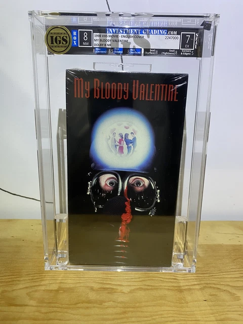 IGS MY BLOODY Valentine 1981 VHS tape Paramount Watermarks New Sealed ...