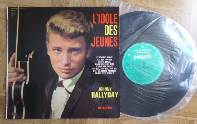 JOHNNY HALLYDAY 25 Cm Original EUR 70,00 - PicClick FR
