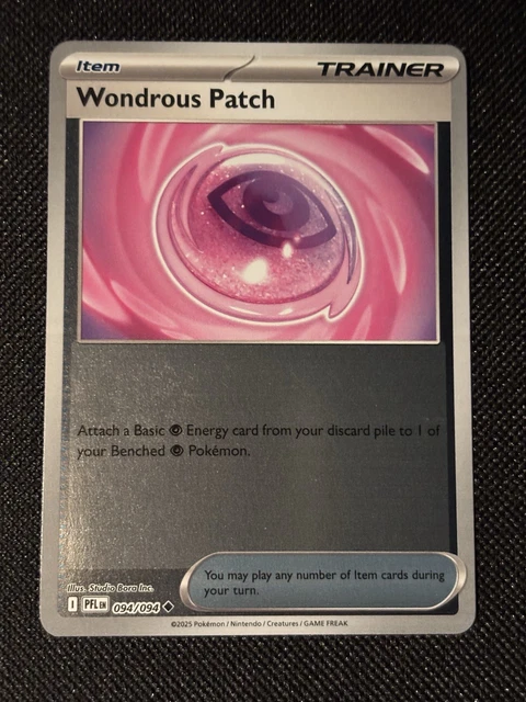 POKEMON WONDROUS PATCH #094/094 Reverse Holo Phantasmal Flames English ...