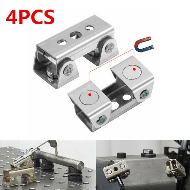 ACIER LUMINAIRE PORTE Jarretelle V-Pads Type V Serre-Joint Support ...