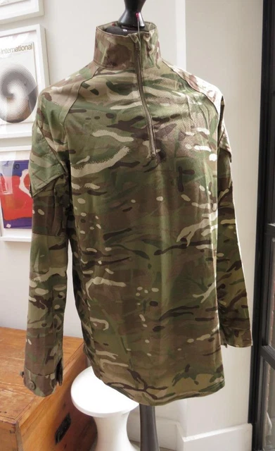 BRITISH ARMY MILITARY MTP UBACS Camo Under Body Armour Shirt Top 180 ...