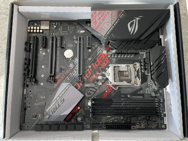 ASUS ROG STRIX Z390-H GAMING Motherboard Red Intel Z390 Faulty / Parts ...