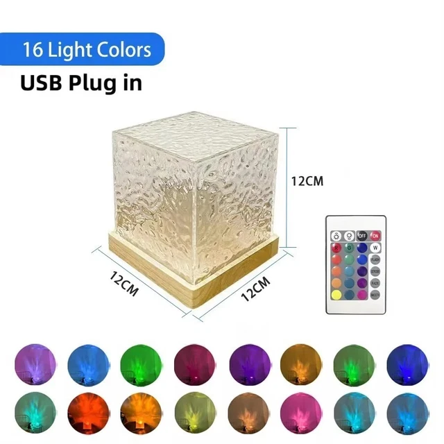 LUMINORTHE LUMINORTH CUBE Lamp Aurorthe Cube, Luminous Northern Lights ...