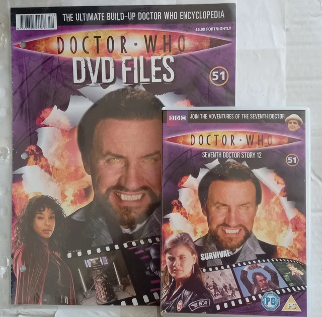 DOCTOR WHO DVD Files #51 Seventh Doctor Story 12 Survival (DVD ...