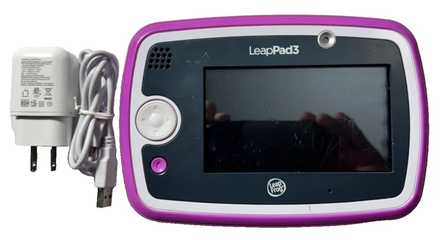 LEAPFROG LEAPPAD3 EDUCATIONAL Learning System & USB Power Cable $32.99 ...