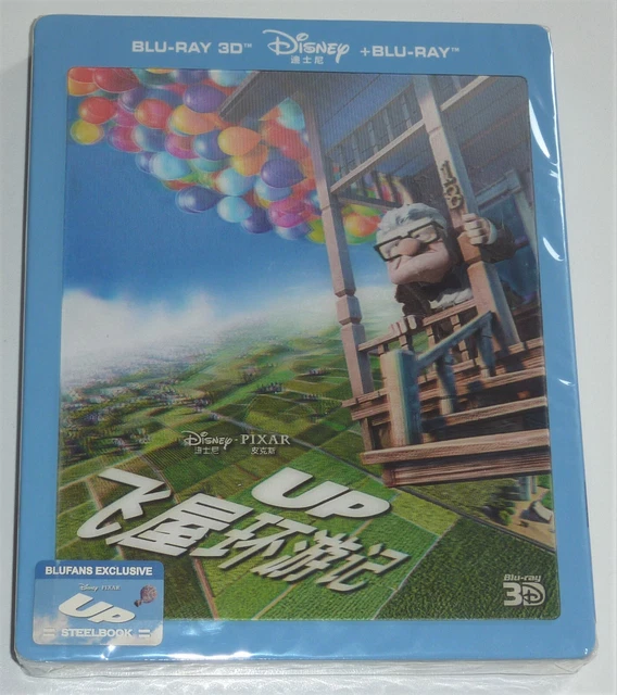 UP BLUFANS LENTICULAR 3D 3-Disc Blu-Ray Steelbook Neu & Ovp Sealed Oben ...