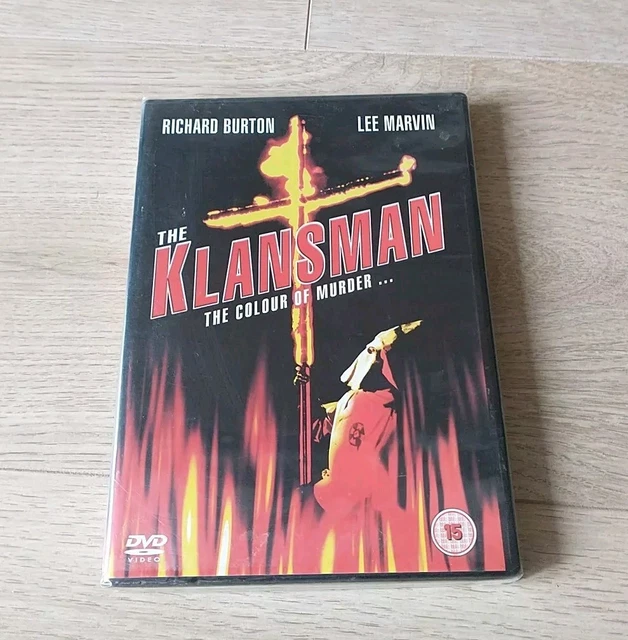 THE KLANSMAN DVD Movie KKK Richard Burton Lee Marvin Cult Film Sealed ...