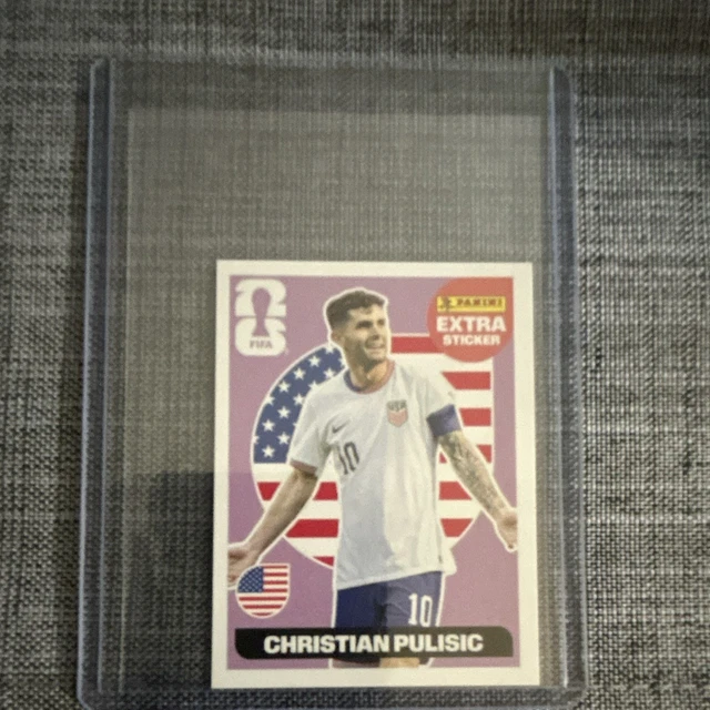PANINI FIFA WORLD Cup 2026 Extra Sticker Christian Pulisic USA Single panini-fifa-world-cup-2026-extra-sticker-christian-pulisic-usa-single