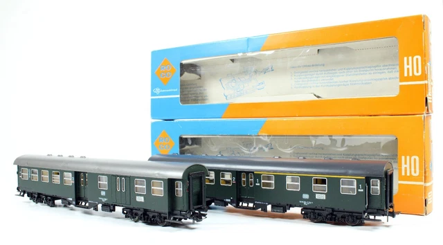 H0 ROCO 4252 / 4254 Umbauwagen AB/BDyge DB 1./2 Klasse Epoche IV+ Innenbel., OVP EUR 14,80 ...