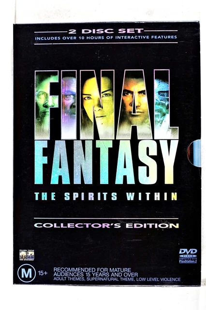 FINAL FANTASY-THE SPIRITS Within (DVD 2001) $24.25 - PicClick AU