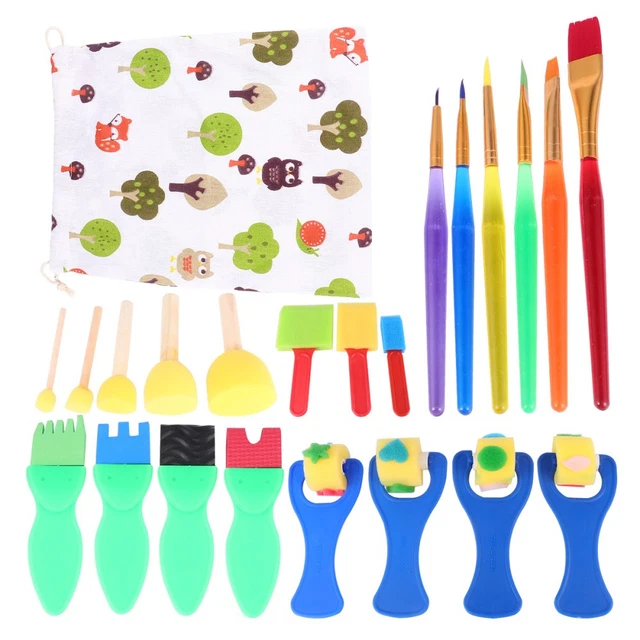 CRAFT DRAWING SPONGE Dauber Sponges for Painting Kindergarten Tool $36. ...