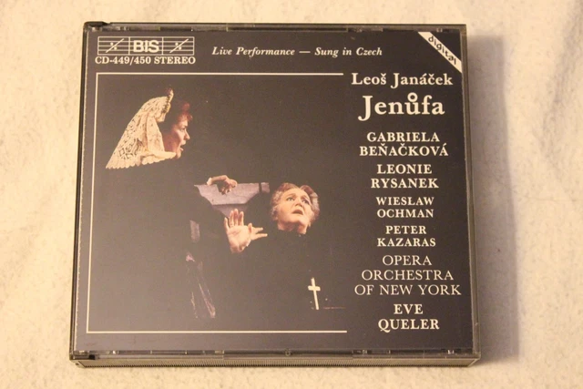 JANÁCEK, LEOS JENUFA (Queler) (CD) Album EUR 61,00 - PicClick FR