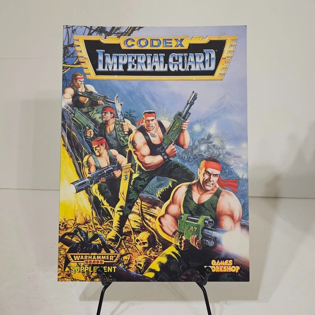 CODEX IMPERIAL GUARD Supplement - Warhammer 40K - Games Workshop 1995 ...