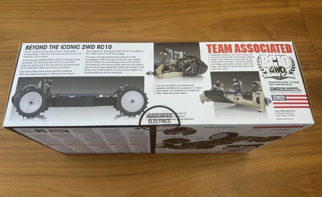 TEAM ASSOCIATED RC10 4Wd Team Car Rc Buggy As6046 New In Box Hop Up ...
