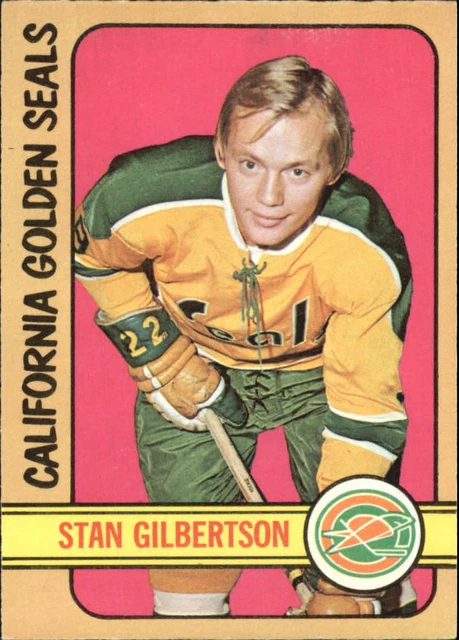 CARTE DE HOCKEY 1972-73 O-Pee-Chee Golden Seals #70 Stan Gilbertson ...