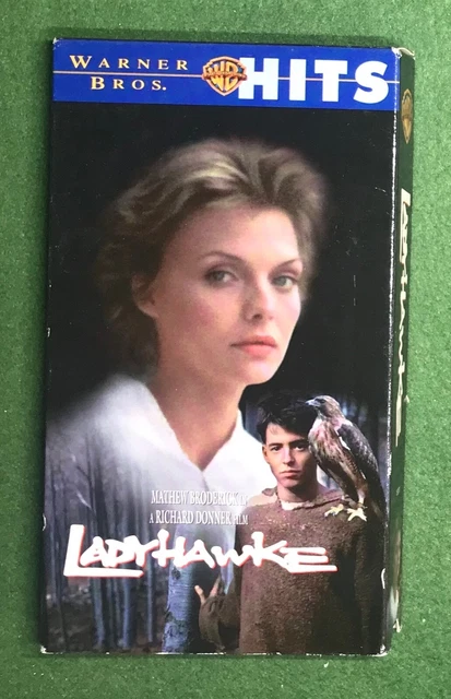 BANDE VIDÉO VHS Ladyhawke Rutger Hauer, Michelle Pfeiffer Matthew ...
