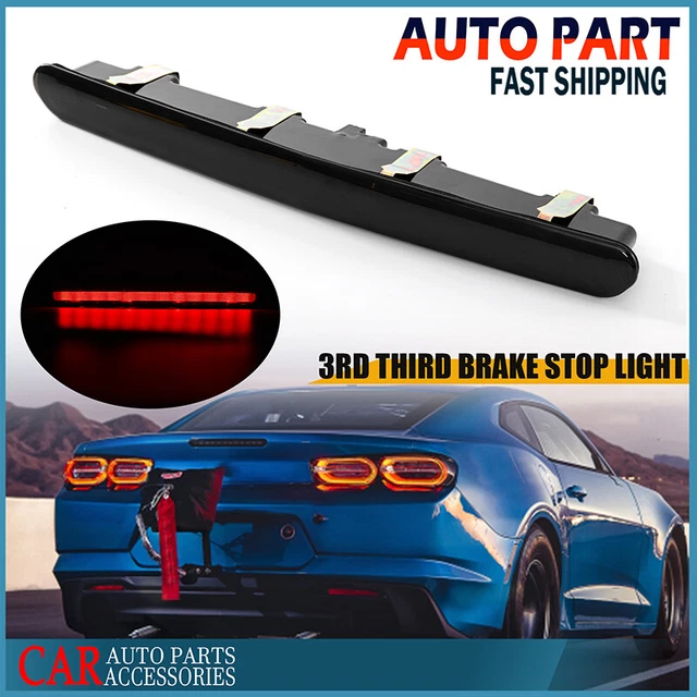 ZL1&1LE STYLE BLACK-OUT LED Trunk Lid Third Brake Light Fits Chevy 16 ...