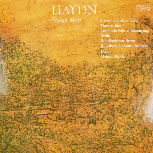 HELMUT KOCH JOSEPH Haydn Nelson Messe 1974 VEB DDR 826340 LP-10007 EUR ...