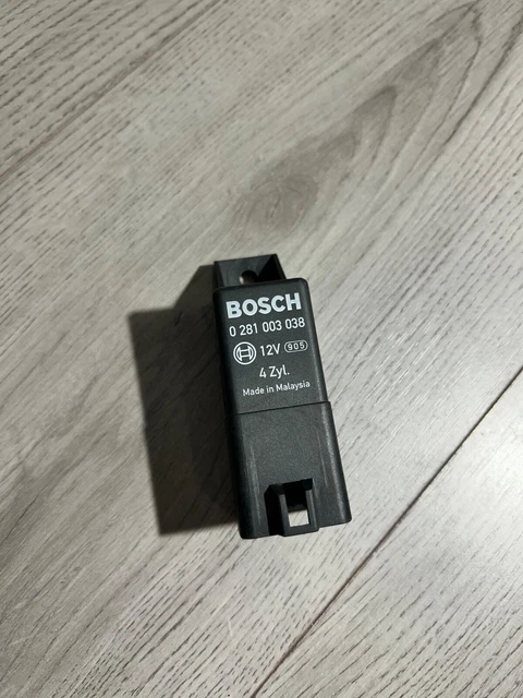AUDI VW SEAT Skoda Glow Plug Relay Bosch 0281003038 EUR 33,36 - PicClick FR