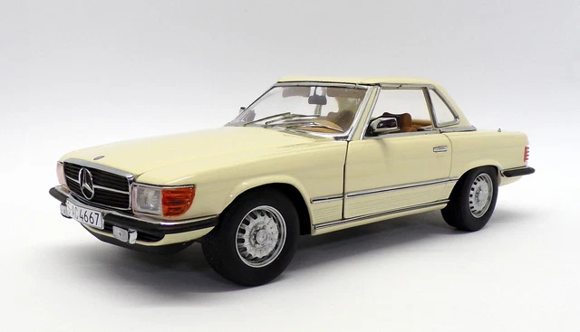 SUN STAR 1/18 Scale Model Car 4667 - Mercedes Benz 350 SL - Ivory $249. ...