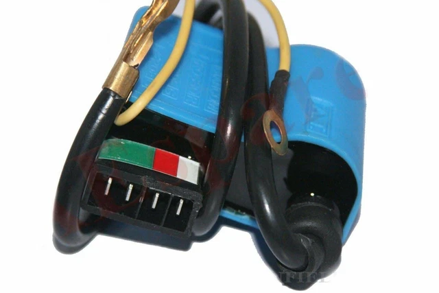 IGNITION COIL & Cdi Unit 12v Electronic Lambretta LML Vespa PX Scooter ...