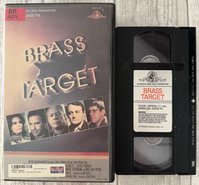 BRASS TARGET VHS Sophia Loren Max von Sydow Patrick McGoohan George Kennedy 1978 £16.78 ...