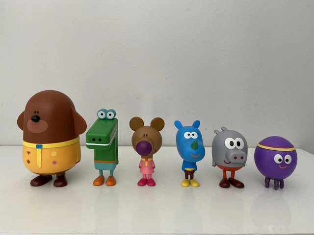 CBEEBIES HEY DUGGEE Super Squirrel’s Toy Figures Cake Toppers Norrie ...