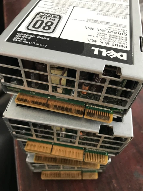 DELL 5RHVV D750E-S6 750W EPP 80 Plus Platinum Server Power Supply PSU ...