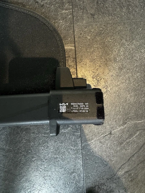 GENUINE KIA SPORTAGE 2021-2025 Mk5 Parcel Shelf Load Cover Black £95.37 ...