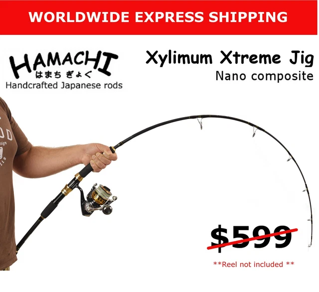 2018 HAMACHI NANO Jig Xtreme PE 2 - 5 Japanese jigging reef fishing rod ...