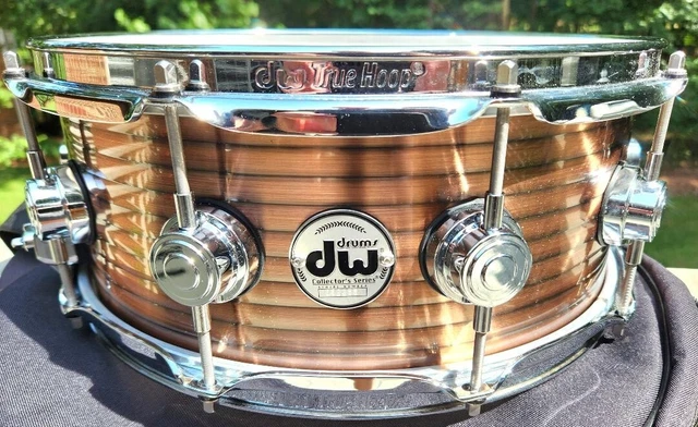 DW DRUMS COLLECTORS Snare Ribbed Copper 5.5"x14" - Classics, Design ...