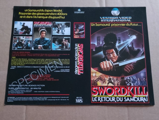 JAQUETTE VHS - Swordkill - Vhs Sleeve EUR 7,00 - PicClick FR