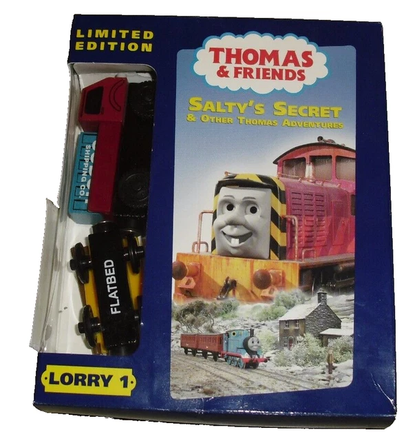 THOMAS THE TANK Engine & Friends Salty's Secret VHS 2002 Wooden Lorry ...