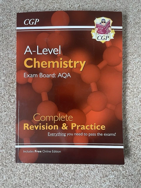 CGP AQA A Level Chemistry Student Book The Complete A Level Revision ...