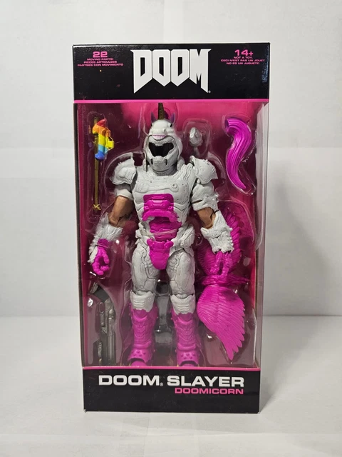 MCFARLANE TOYS DOOM 3 Doom Slayer Doomicorn 7" Action Figure MIB EUR 20 ...
